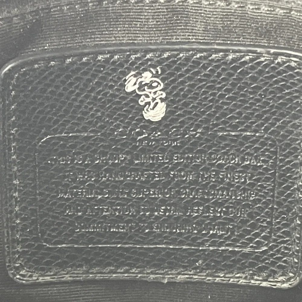 Coach | Bags | Coach Peanuts Limited Edition Snoopy Mini Bennett ...